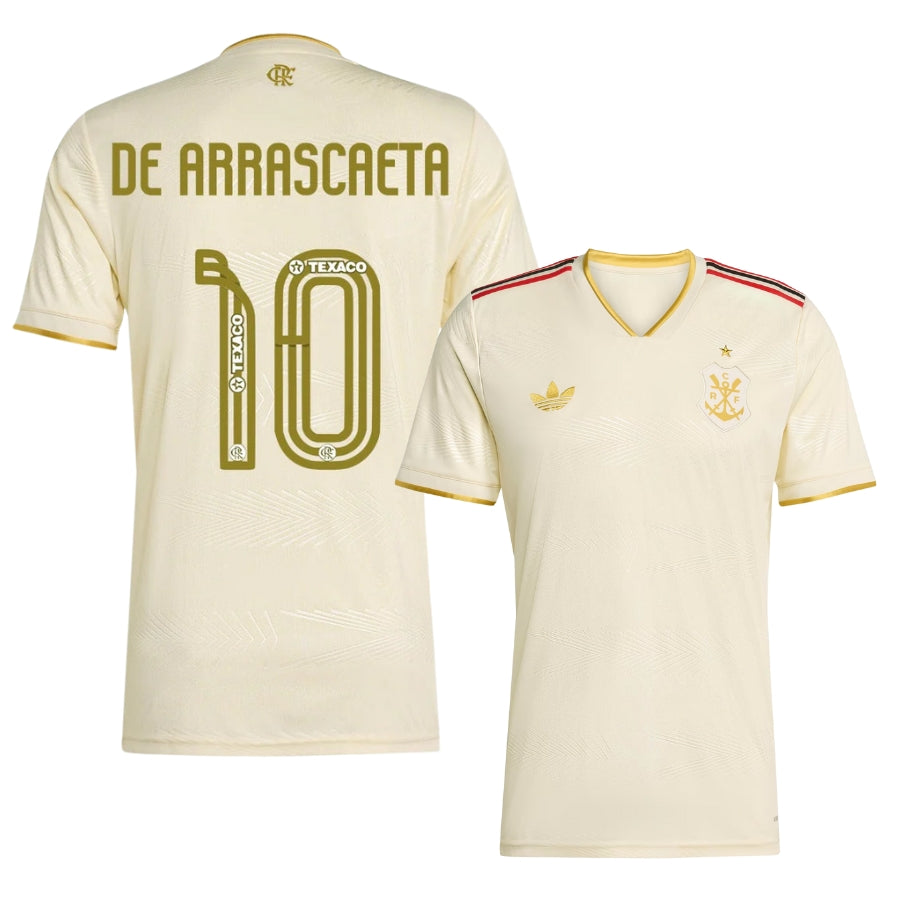 Flamengo Third De Arrascaeta 10 Fan Jersey 2025/26 Official Printing ...